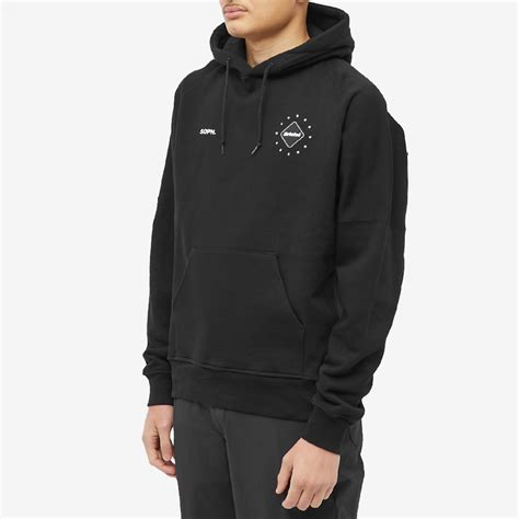 Fc Real Bristol Big Logo Team Sweat Hoodie Black End