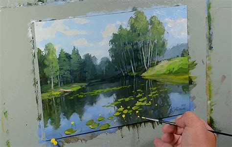 Художественные масляные краски для живописи цвета и их названия —