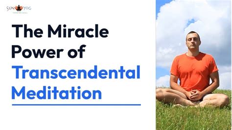 20 Miracle Powers Of Transcendental Meditation Tm Health Zone