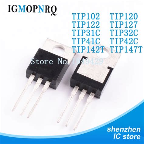 10pcs Free Shipping Tip102 Tip120 Tip122 Tip127 Tip31c Tip32c Tip41c
