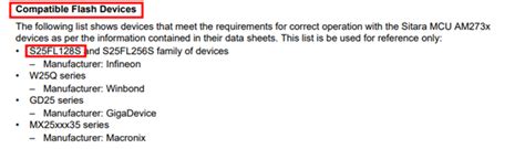 Am2732 Correct Way To Setting Qspi Boot In Custom Board With S25fl128sagnfi000 Arm Based