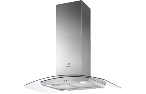 Electrolux Lfi519x 90cm Curved Glass Island Hood Stainless Steel