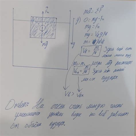 В стакане с водой плавает кусок льда с воздушным пузырьком Как