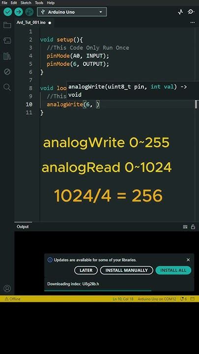 Analogread Function Arduino Beginner 07 Youtube