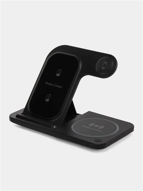 Беспроводная зарядка 3 в 1, для iPhone, iWatch, AirPods, Android ...
