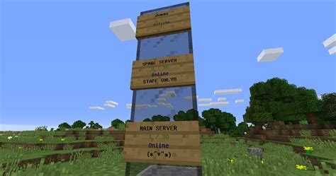 Plugin BungeeSign Minecraft Mod