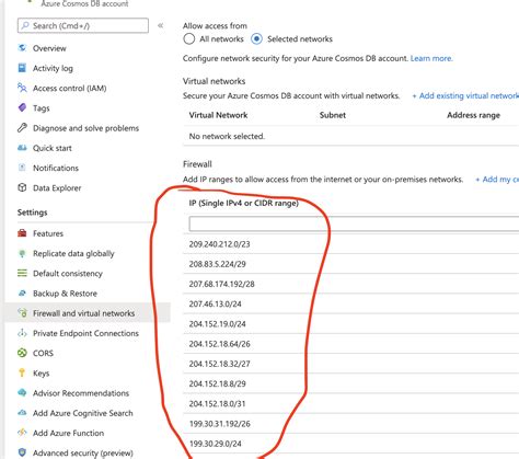 Whitelist A Github Action Runner Ip In Azure Cosmosdb G Web