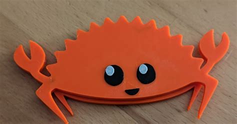 Ferris The Rust Mascot By Svenstaro Download Free Stl Model