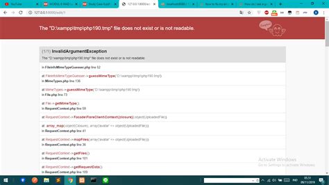How To Fix My Error After Updating Table In Laravel Stack Overflow