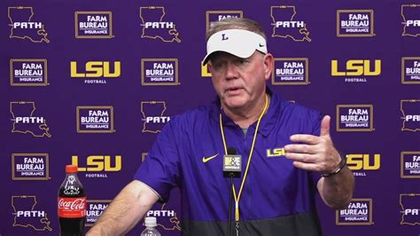 WATCH LSU Brian Kelly Talks Week Of Prep For Army TigerBait