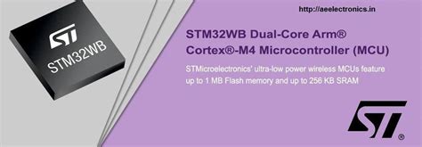 Ae Electronics On Linkedin St Microelectronics Stm32wb Wireless Mcu