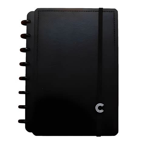 Caderno Inteligente Black A5 60 Folhas Pautadas E 20 Folhas Lisas
