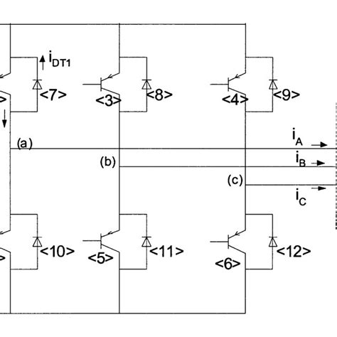 Equivalent Inverter Circuit In Vf Control Simulation Download
