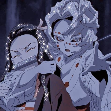 Demon Slayer Aesthetic Glitter Anime Pfp