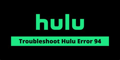 How To Fix Hulu Error Complete Guide ScreenNearYou How To Fix Hulu Error Complete Guide ScreenNearYou