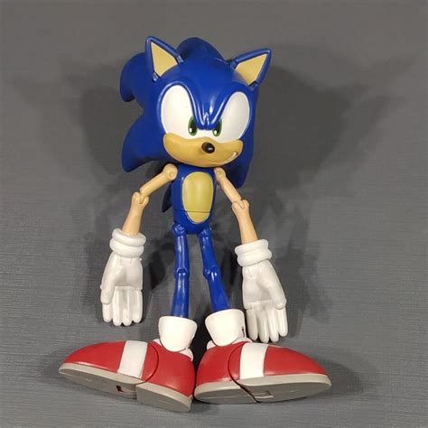 Mavin Sonic The Hedgehog Sonic Figure Toy Doll Jazwares Super Posers