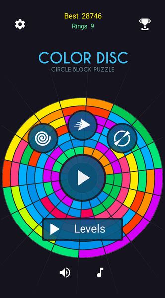 دانلود بازی Color Disc Circle Block Puzzle اندروید بازار