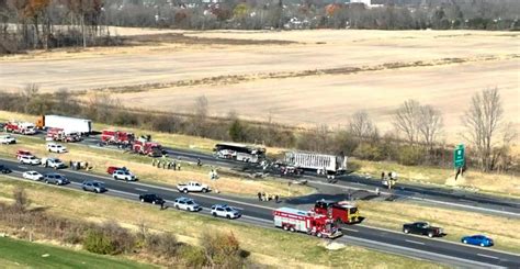 Ohio Interstate Crash Involving Busload Of High School Students Leaves