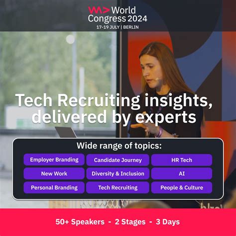 wearedevelopers on linkedin tech recruiting summit world congress 2025