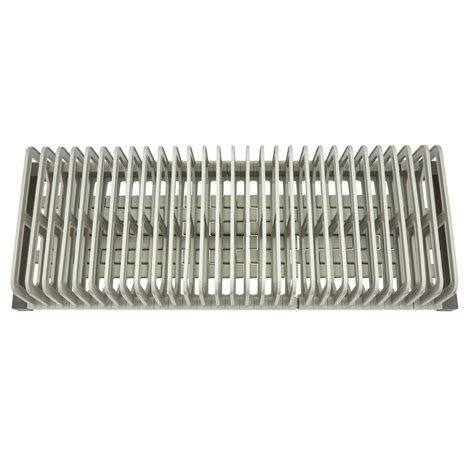 Cambro Elevation Wall Shelving Dry Rack 18x48 Speckled Gray