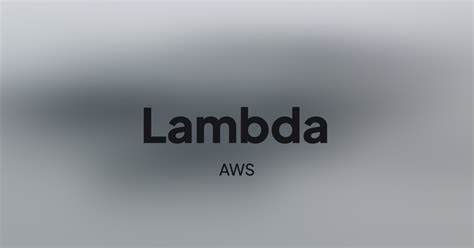Aws Lambda Container Images