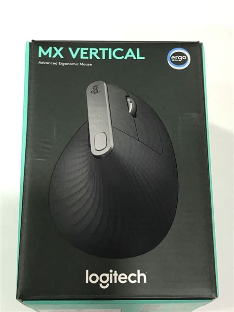 Logitech Mx Vertical Advanced Multi Device Ergonomic Bluetooth Wireless Mouse For Stress Injury
