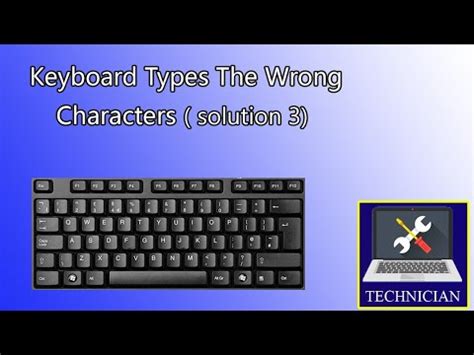 How To Solve Keyboard Typing Wrong Characters- windows 11 - YouTube