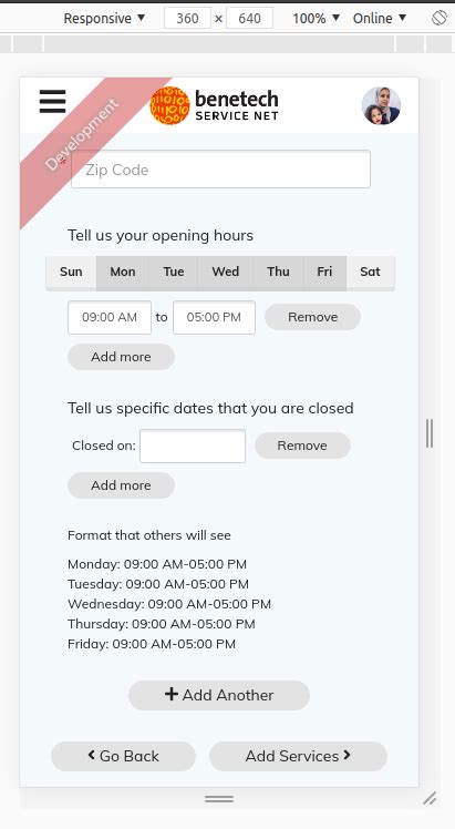 Adding Hours Of Operation To Serviceprovider · Issue 1149