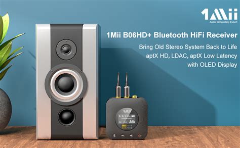 1mii B06hd Hi Res Bluetooth 5 1 Music Receiver For Home Stereo W Ldac Hi Fi