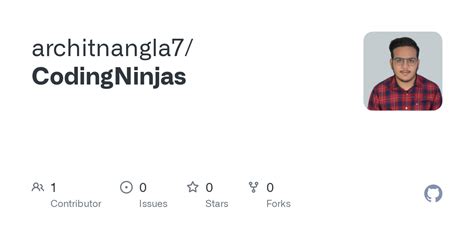 Github Architnangla7codingninjas