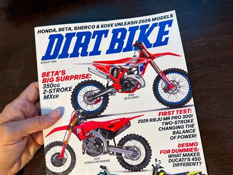 더트 바이크 목차 2025년 Xnumx월 더트 바이크 매거진