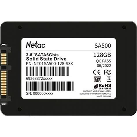 Netac Sa500 128gb 2 5 Ssd Disk Nt01sa500 128 S3x Fiyatı