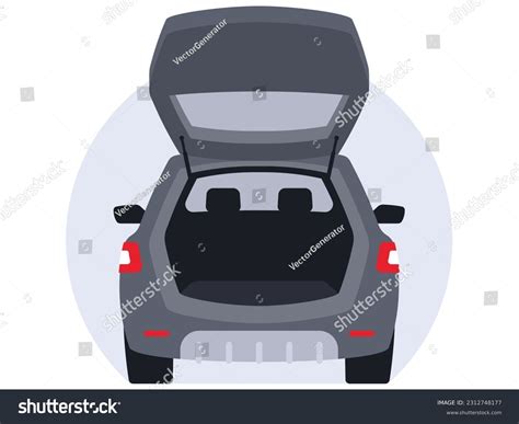 Rear View Car Open Trunk Images Stock Photos Vectors Shutterstock