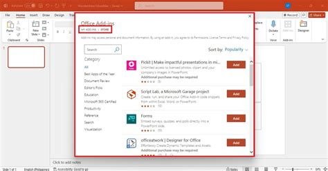 Full Guide To Add Or Load A Powerpoint Add In