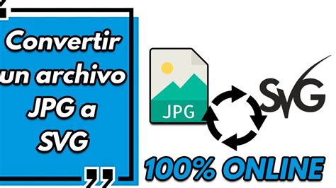 Cómo CONVERTIR de a SVG Archivo Imágen Fácil Gratis y Sin