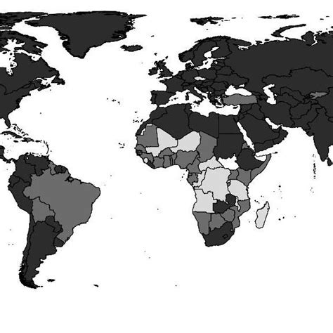 World Sex Ratios According To UN Estimates For The Year 1975 Download Scientific Diagram