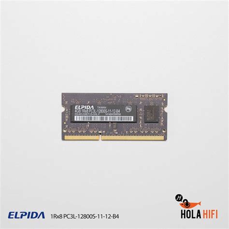 แรมสำหรับคอมพิวเตอร์โน๊ตบุ๊ค Ram Memory Elpida 4gb 1600mhz Ddr3 12800 So Dimm Shopee Thailand