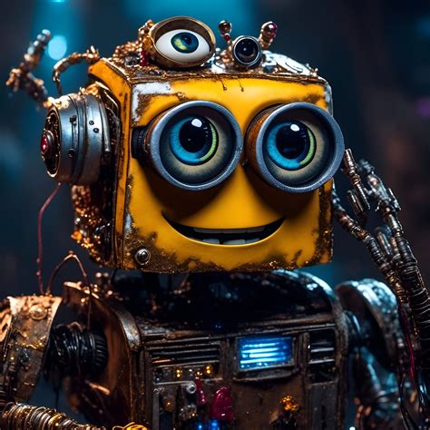 Minion Bot Ai Generated Artwork Nightcafe Creator