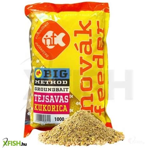 Novák Feeder Big Method Etetőanyag Tejsavas Kukorica Kg