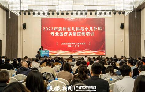 2023年贵州省儿科与小儿外科专业医疗质量控制培训在贵阳举行论坛建设会议