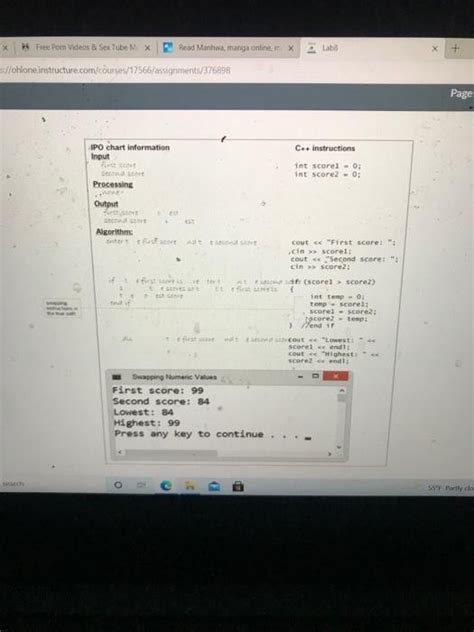 solved lab assignment 8 by ref and pointer converting