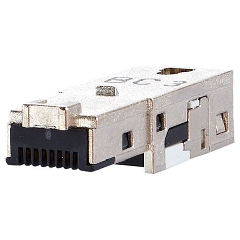 Metz Connect Cat6 Datahdbasetpower Field Plug Insert 802ld71401400810 I Grainger