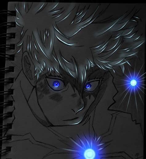 Gojo Satoru Glow Art By Mrspadilla2022 On Deviantart