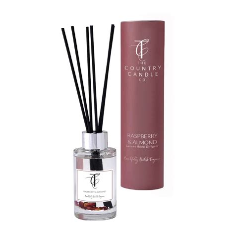 Pastels Raspberry And Almond 100ml Reed Diffuser The Country Candle Co