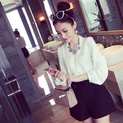 V Neck Chiffon Shirt Womens Fashion Tops Sleeveless On Carousell