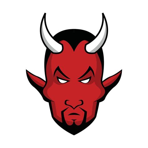 Devil Head Illustration Design 17259295 Vector Art At Vecteezy