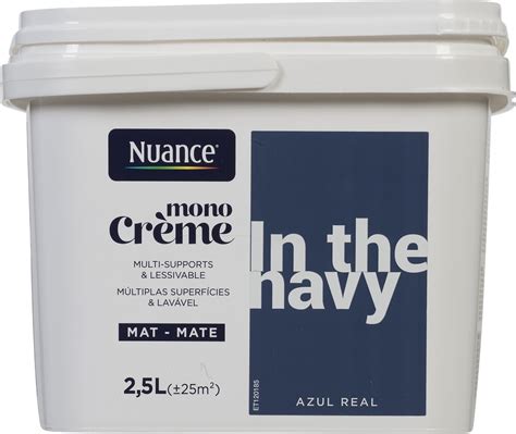 Peinture Monocrème In The Navy Mat 25l Bricomarché