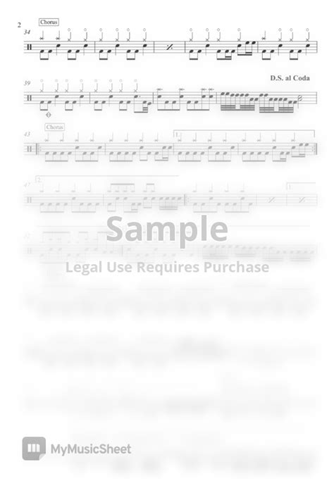 Avenged Sevenfold Afterlife Sheet By Drum Transcription Leo Alvarado