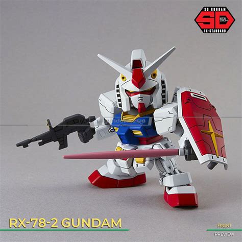 Sd Rx 78 2 Gundam Ex Standard Sdex Gundamnesia