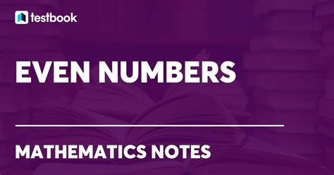 Even Numbers How To Check If A Number Is Even